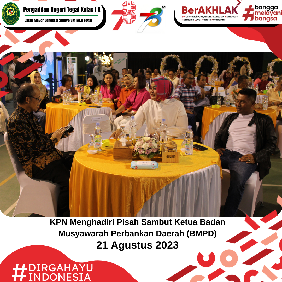 KPN Menghadiri Pisah Sambut Ketua Badan Musyawarah Perbankan Daerah (BMPD) | PENGADILAN NEGERI ...